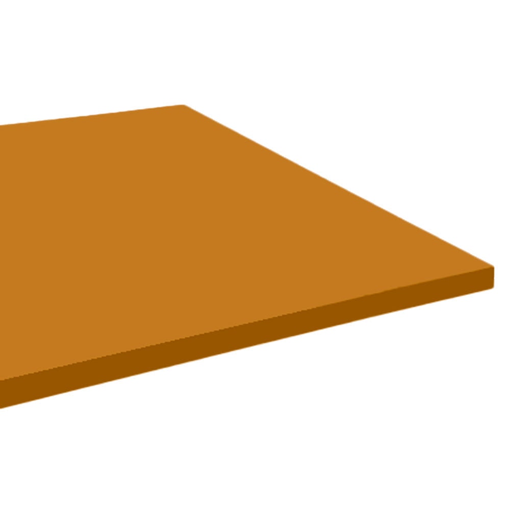Restootab - Piano del tavolo 70x70 laminato ocra maggese | METRO