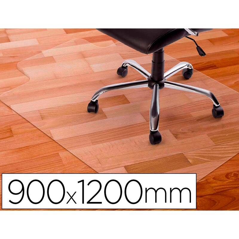 Alfombrilla Para Suelo Q-Connect Pvc Protectora De Suelos 900X1200 Mm ...