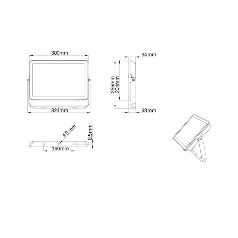 PHILIPS - Proyector 100W 9500Lm 6500K Ip65 911401864584 Philips | METRO