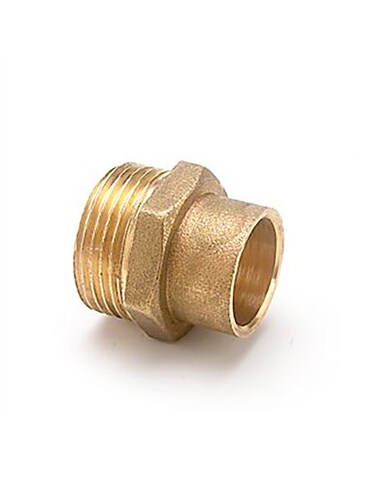 Entronque m 243 1/2 " x 18 mm latón | Makro