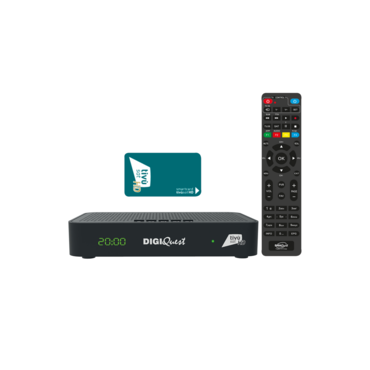 Digiquest Maximo Combo Dvb-s2+t2 Récepteur Tivusat Avec Carte Hd ...