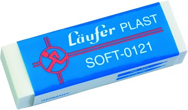 Radierer Plast Soft 0121 65x21x12mm weiß Packung mit 20 Stück | METRO