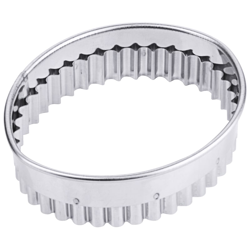 Contacto, Ausstecher, oval, gezackt 13,5x11,5x3 cm | METRO