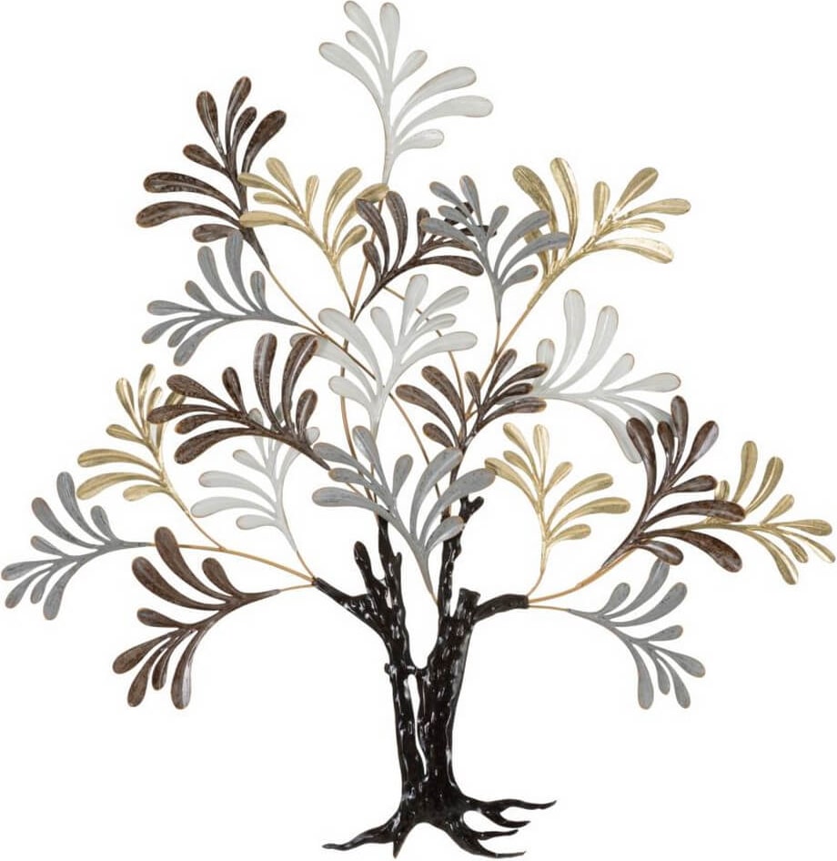 Panel de hierro Lixy Tree - Arte de pared 3D con árbol multicolor ...