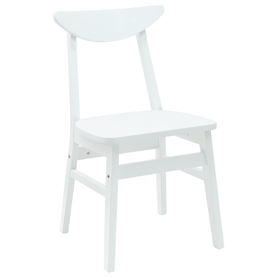 Esszimmerstühle 2 Stück Weiß 42 x 47,5 x 81 cm Orion Minimal Modell | METRO