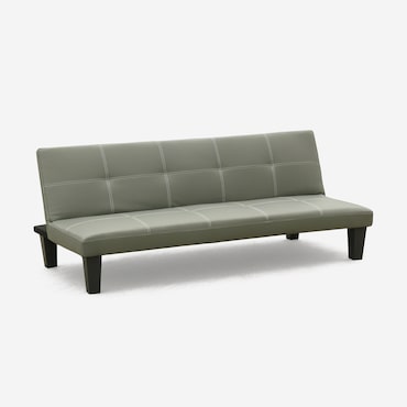 Divano letto pronto letto 3 posti in similpelle economico Topazio ...
