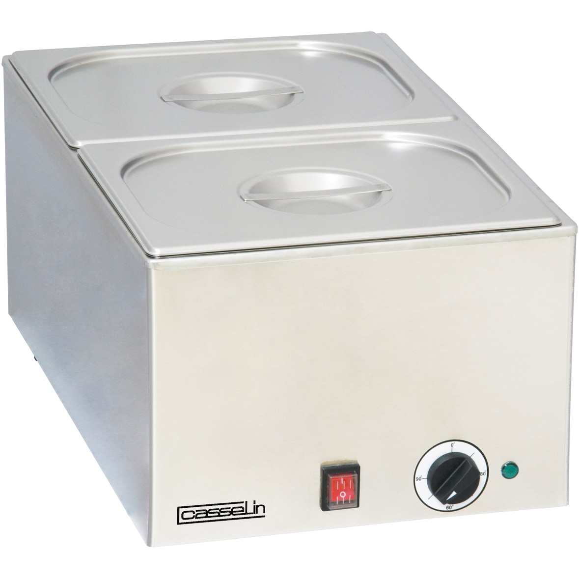 Banho-maria com 2 x GN 1/2 CBM2 Casselin | Makro
