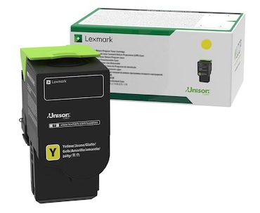 Lexmark CS421/CS521/CS622/CX421/CX522/CX622/CX625 Jaune Cartouche de ...