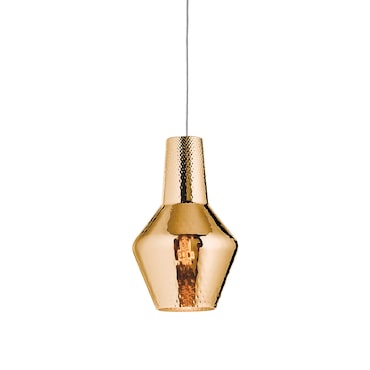Romeo suspension ø.250x3180mm. 1xe27 70w hs-ip20-v.grigio, front gold ...