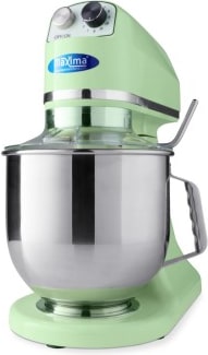 Mixer planétaire - 7 L - jusqu'à 2 kg de pâte - vert | Maxima ...