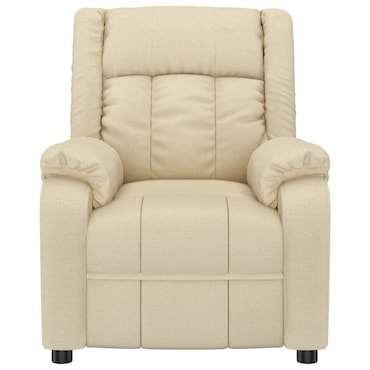 vidaXL Relaxsessel Creme Stoff | METRO