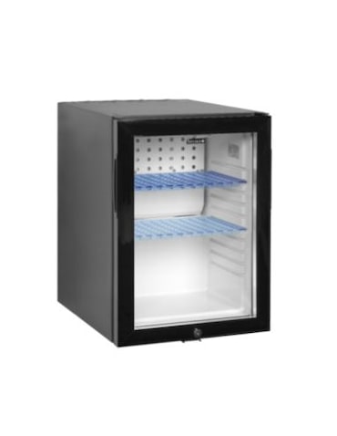 Réfrigérateur minibar à porte vitrée 34 L - Noir | Tefcold - TM45GC | METRO