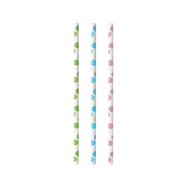 Papstar Paille en papier ''pure'' Ø 6 mm · 20 cm couleurs assorties ...