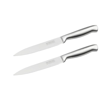Nirosta Star 2-delige universele keukenmessenset, totale lengte 24 cm ...