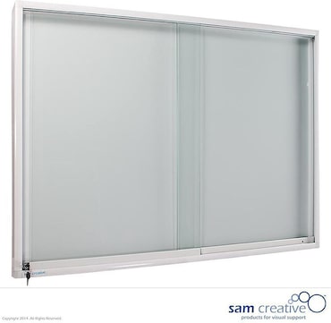 Vitrinekast Whiteboard Pro 90x120 cm | Makro