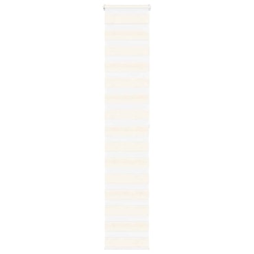 vidaXL Zebra rolgordijn 50x200 cm stofbreedte 45,9cm marmerbeige | Makro
