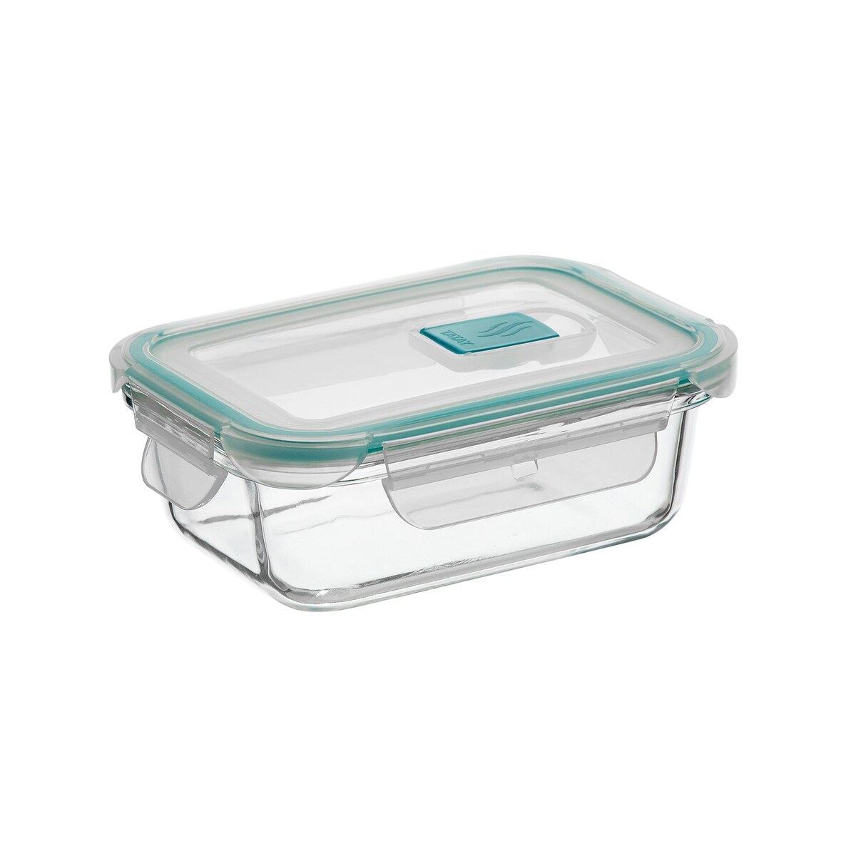 TATAY Take & Eat - Recipiente Hermético Rectangular de 0.37L en Vidrio ...