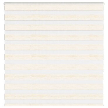 vidaXL Zebra rolgordijn 150x150 cm stofbreedte 145,9cm marmerbeige | Makro