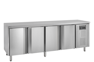 Snack Refroidisseur de comptoir 4 portes SS304 - 460 L | Tefcold ...