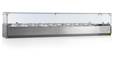 Présentoir réfrigéré GN1/4 VK33-200 - TEFCOLD | METRO