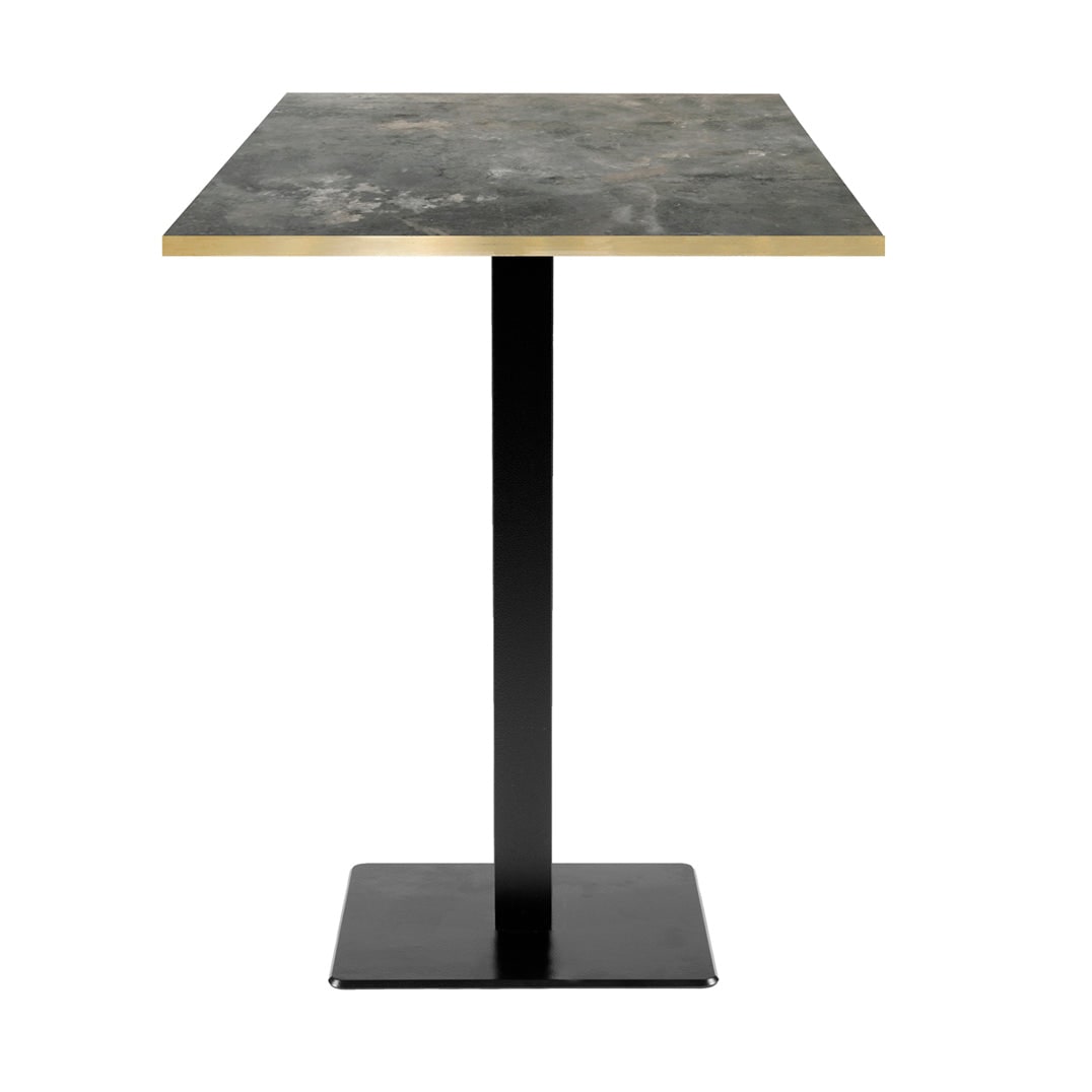 Restootab - Tavolo alto 60x60cm - Milano piano laminato pietra ...