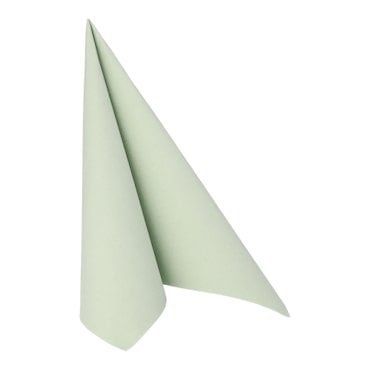 50 Servietten `ROYAL Collection` 1/4-Falz 40 cm x 40 cm jadegrün | METRO