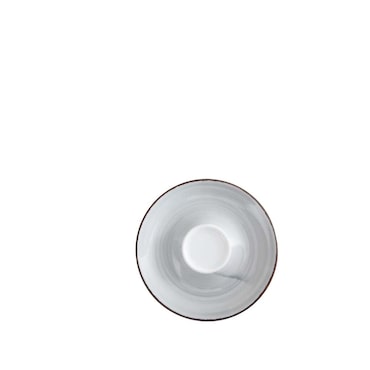 VINTAGE Espresso-Untere Ø 12,5 cm - Achat-Grau, 12er Set | METRO