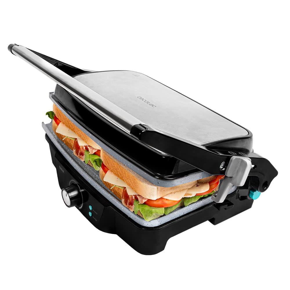 Cecotec Rock'nGrill 1500 Stone Ceramic Mix&Grill Electric Grill. 1500 W ...