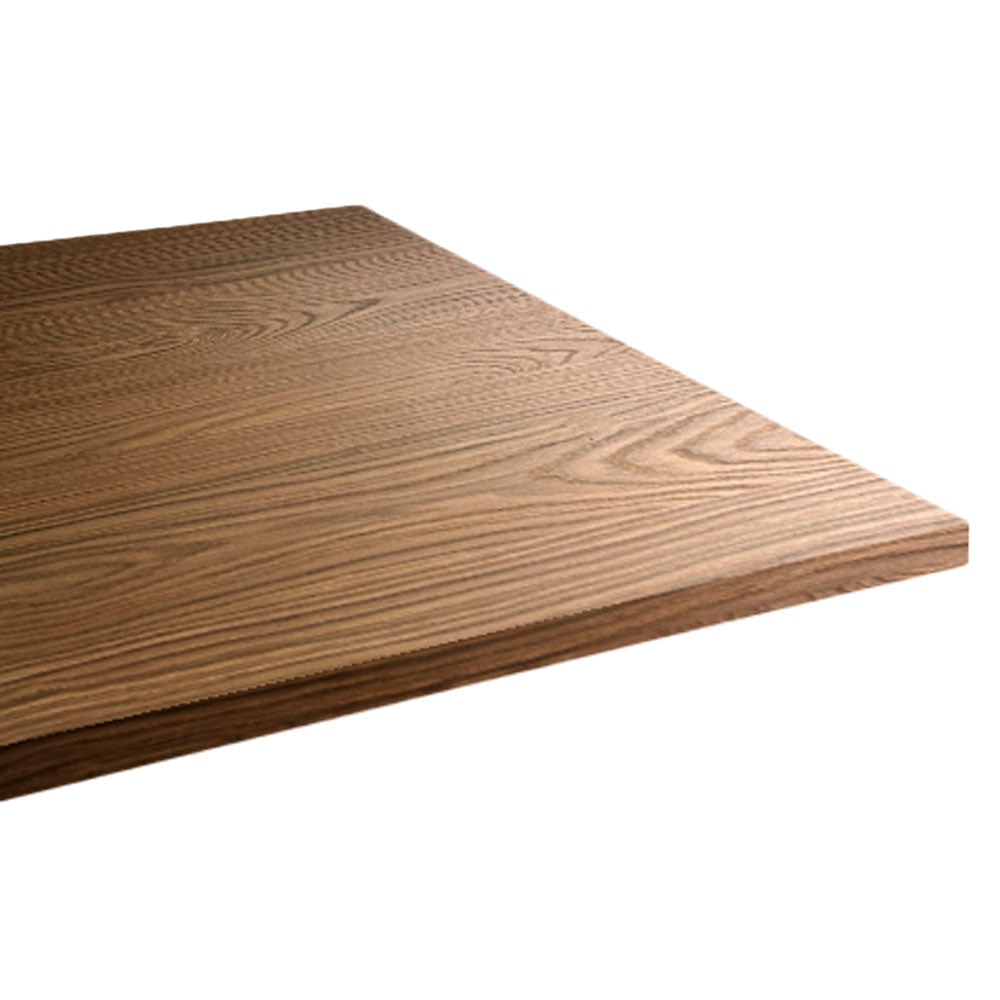 Restootab - Piano del tavolo 70x70 laminato legno marrone | METRO