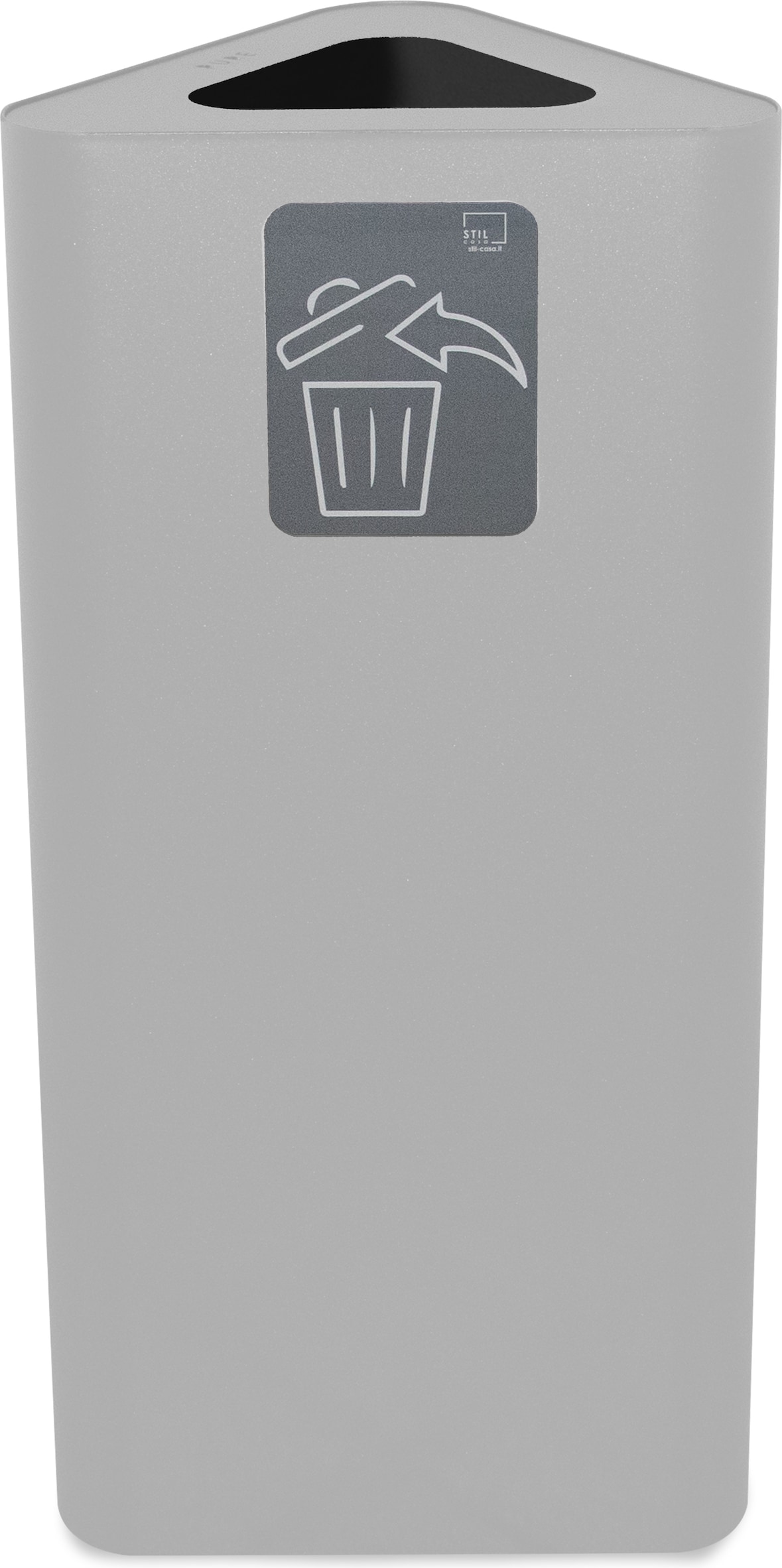 Stil Casa PURE contenitore per raccolta rifiuti, acciaio verniciato ...