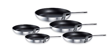 GastroSUS set di padelle Alustar 5 pz., alluminio, set di padelle con ...