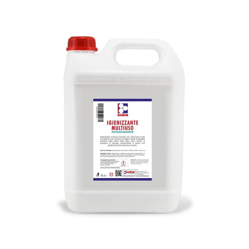 Igienizzante Multiuso Autoasciugante 5 LT - Prodotto Professionale | METRO