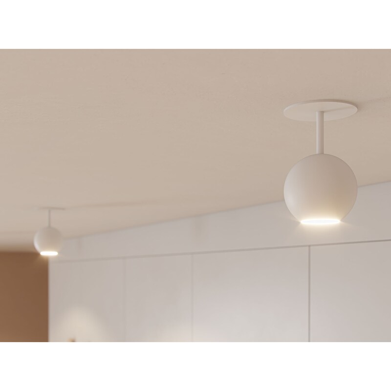 Mini Bora Recessed LED Downlight 4.5W 38º 3000K Preto Fosco - Design ...