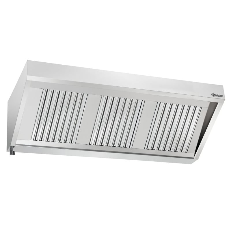 Exaustor de parede | CNS | sem motor | 1600x700x450(h)mm. | Makro