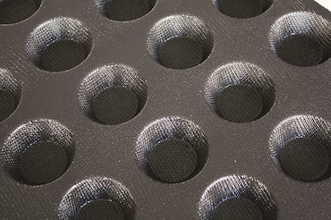 Silform Moule silicone 40 tartelettes GN1/2 Silform® Matfer - 337012 ...
