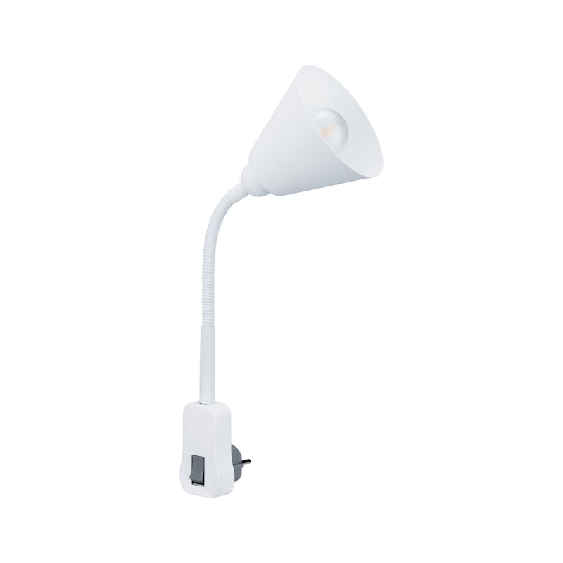 Paulmann Stekkerlamp Junus Flexarm Wit 230V E14 95428 | Makro