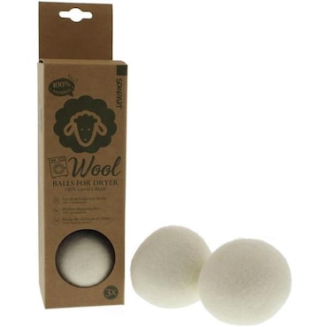 Scanpart Ball Trocknerbälle 3er Set 100% Schafwolle | METRO