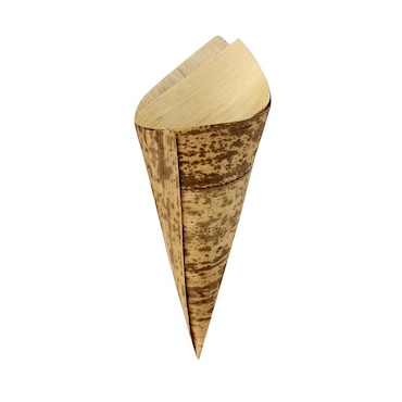 NVASE - 100Uds - Cono de hoja de bambù 147ml A170mm - NVS210BBCOB17 | Makro
