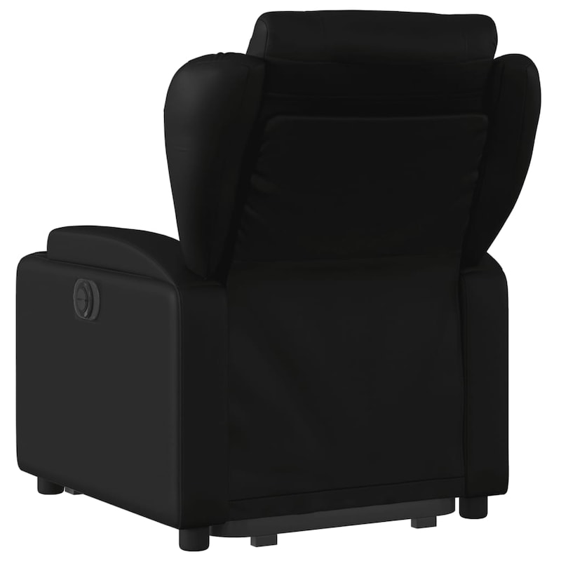 vidaXL Sta-op-stoel kunstleer zwart | Makro