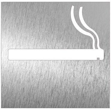 Pictogramme inox - Permet de fumer | METRO