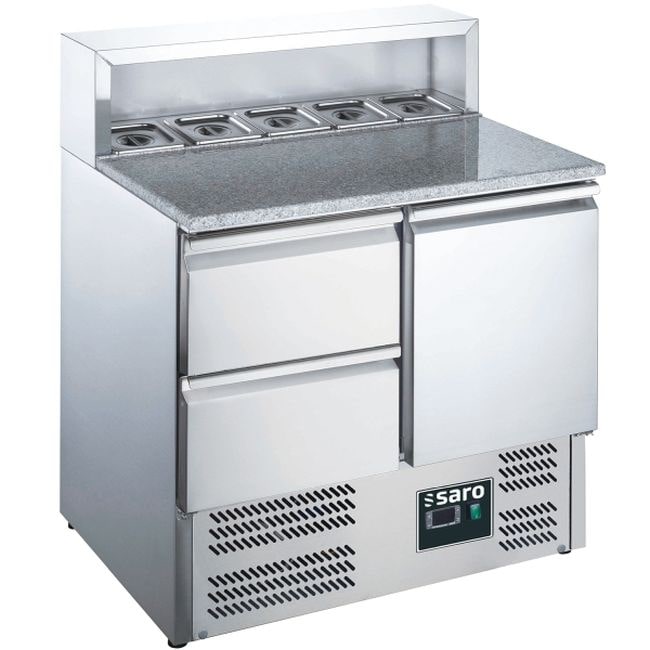 Tavolo pizza Saro con piano modello EPS 900 1/2 | METRO
